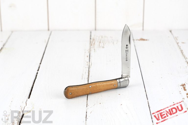 Couteau Barge 11 ancre de marine véritable Pradel neuf de stock